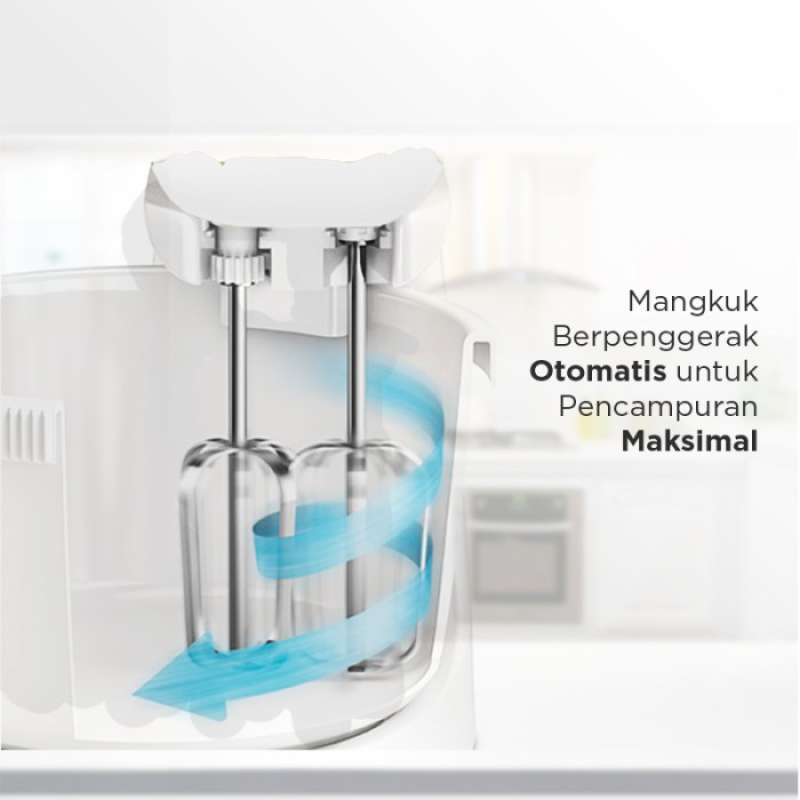 Promo Sekai Ehome Stand Mixer Kapasitas 2 Liter - Emx 6186 B Diskon 50% ...