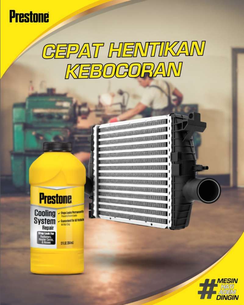 Promo Prestone [bundle] Cooling System Repair X2 Perawatan Radiator ...