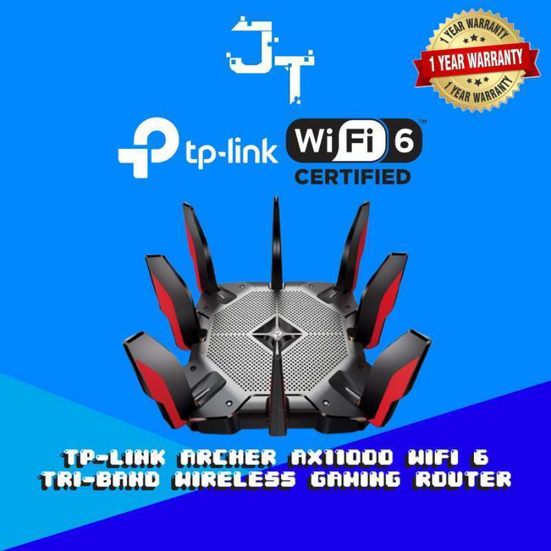 Jual Tp-link Archer Ax11000 Tri-band Wifi 6 Gaming Wireless Router Di ...