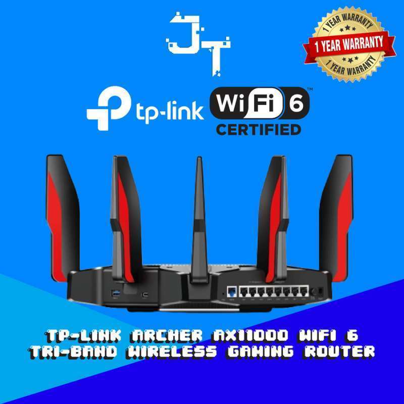 Jual Tp-link Archer Ax11000 Tri-band Wifi 6 Gaming Wireless Router Di ...
