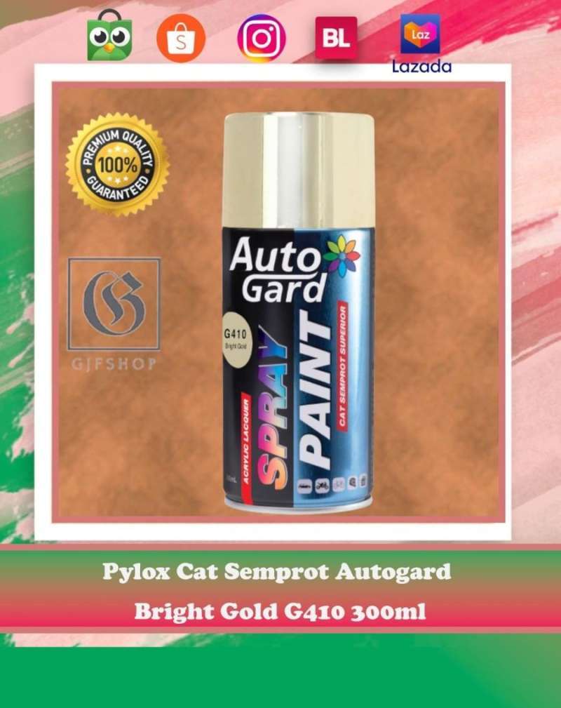 Jual Pylox Cat Semprot Autogard Bright Gold G410 300ml Di Seller Gjf ...