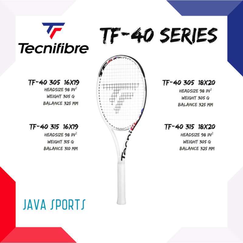 Promo Raket Tenis Tecnifibre Tf-40 305 315 Series Original Tennis ...