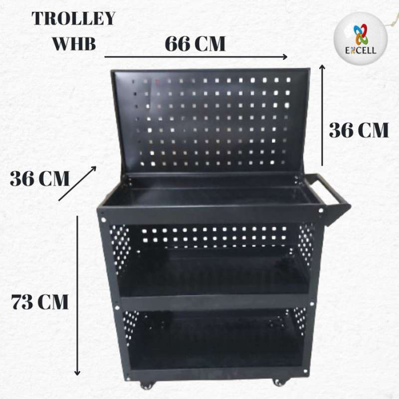 Promo Trolley Trolly Troli Bengkel Lemari Rak Kerja Perkakas Tools ...