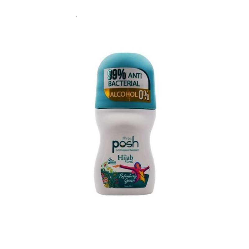Jual Posh Deo Roll On Hijab Refresh Grn 50ml Di Seller Hypermart Royal ...