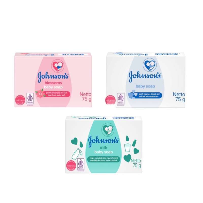 Jual Johnson's Baby Diaper Rash Cream / Oil Baby / Bar Soap Sabun ...