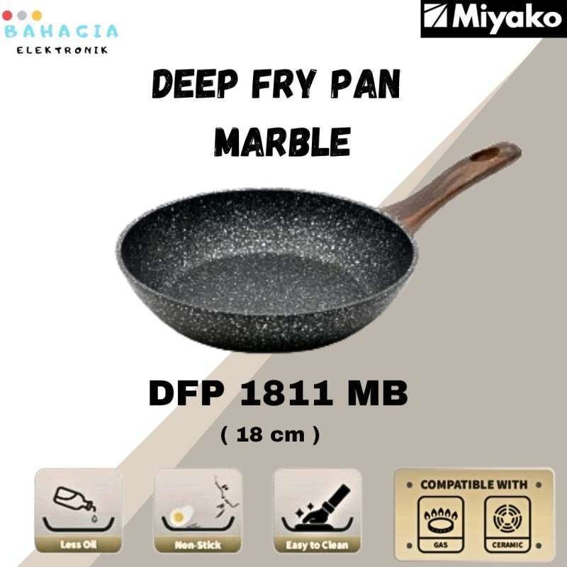Jual Miyako Dfp-1811 Mb (18cm) Cookware Marble Di Seller Cv. Berkat ...