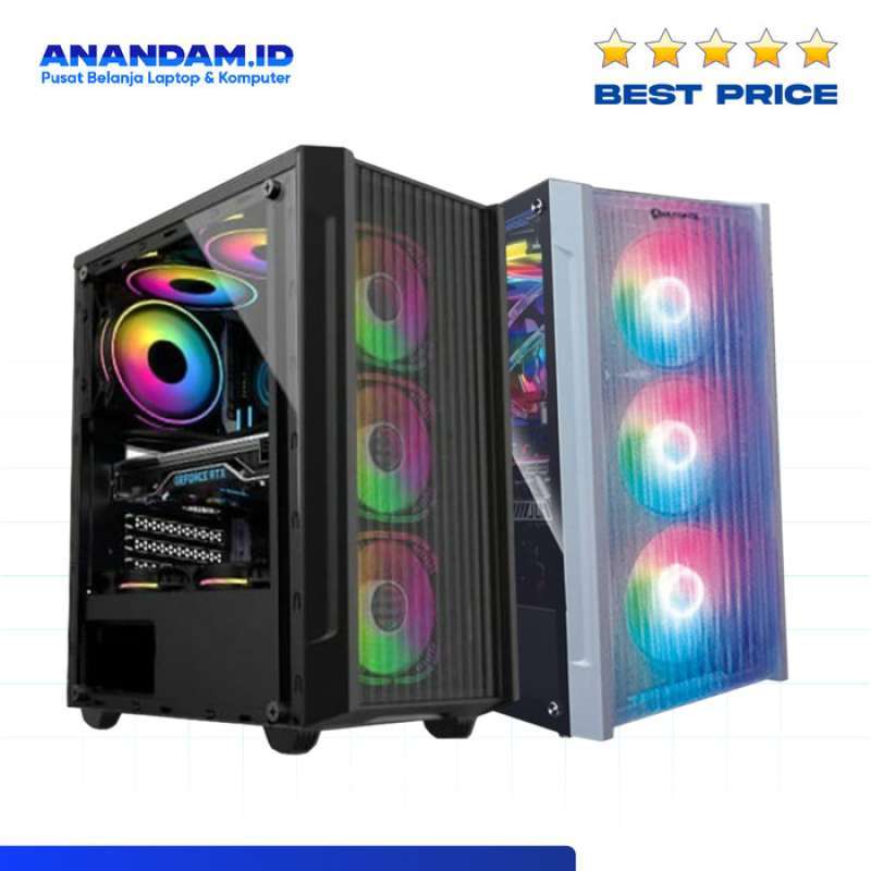 Jual Casing Gaming Raptor Air Flow Z Black Di Seller Anandam.id Official Store - Anandam ...