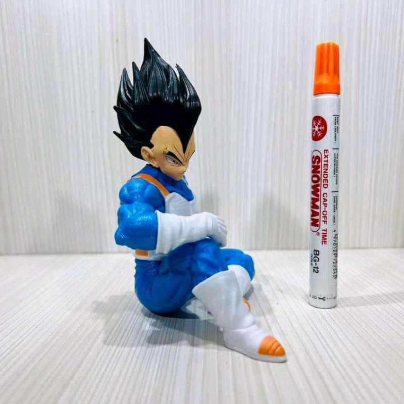 Jual Mainan Figure Dragonball Super Action Figure Vegeta Sitting ...