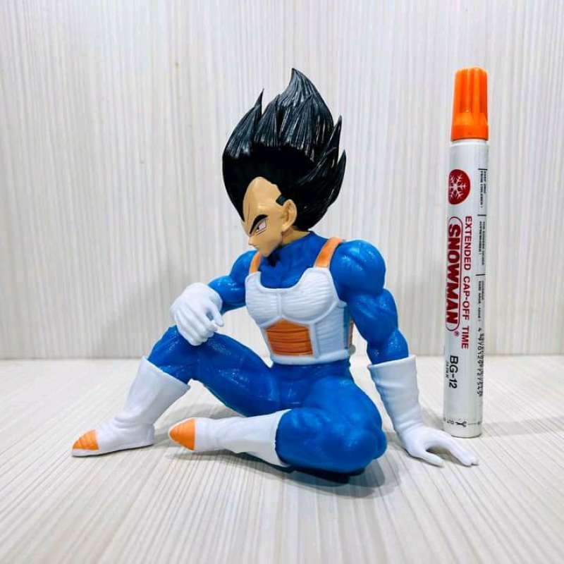 Jual Mainan Figure Dragonball Super Action Figure Vegeta Sitting ...