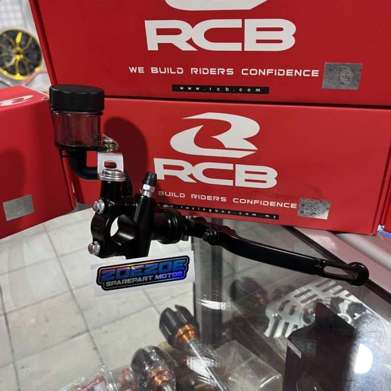 Promo Master Rem Kanan Rcb Radial Tipe S1 Ukuran 14mm Baru - Silver ...