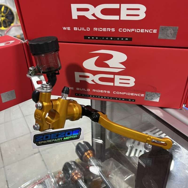 Promo Master Rem Kanan Rcb Radial Tipe S1 Ukuran 14mm Baru - Silver ...