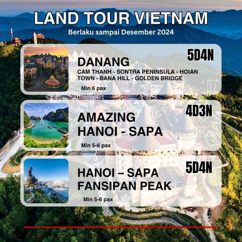 Jual Paket Tour Vietnam Sapa - Pilihan Harga Termurah Di 2024 | Blibli