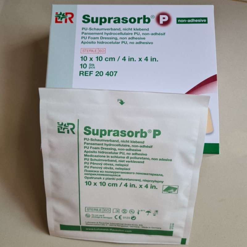 Promo Suprasorb P Foam Non Adhesive 10x10 / Wound Dressing Luka ...