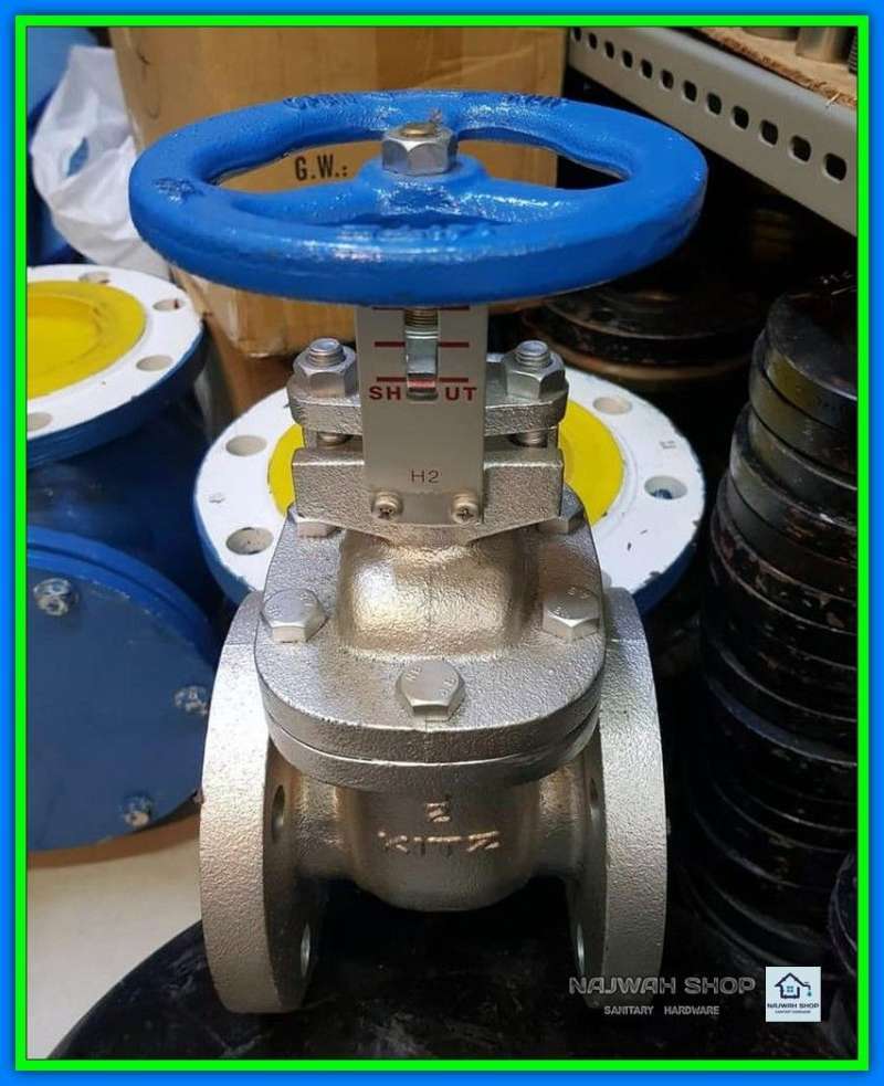 Promo Stop Kran Gate Valve 6 Inch Kitz Non Rising Steam Cast Iron Jis ...