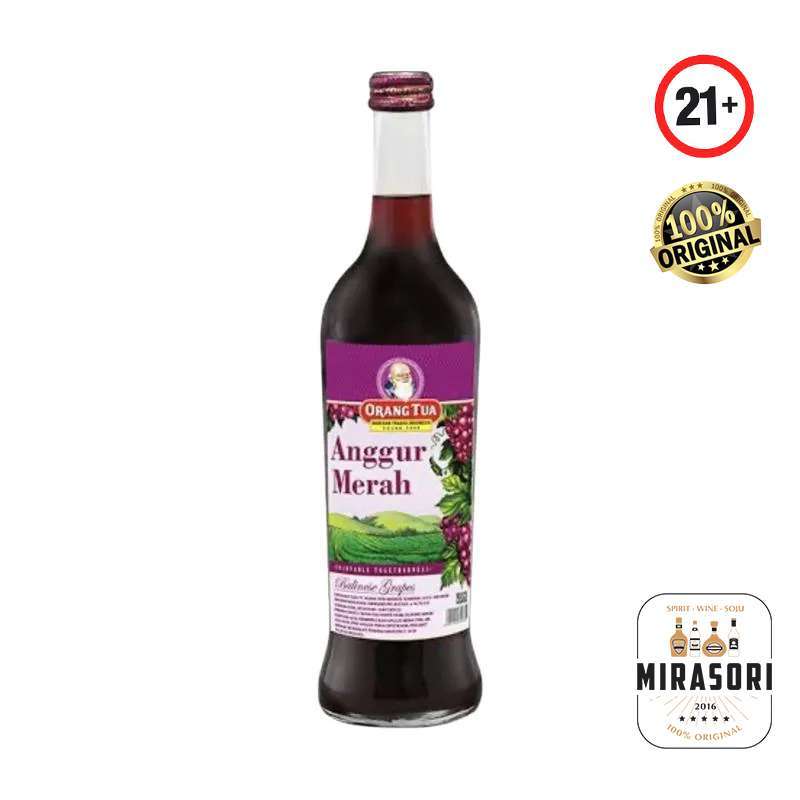 Jual Anggur Merah Orang Tua Besar - 620 Ml Di Seller Mirasori Official ...