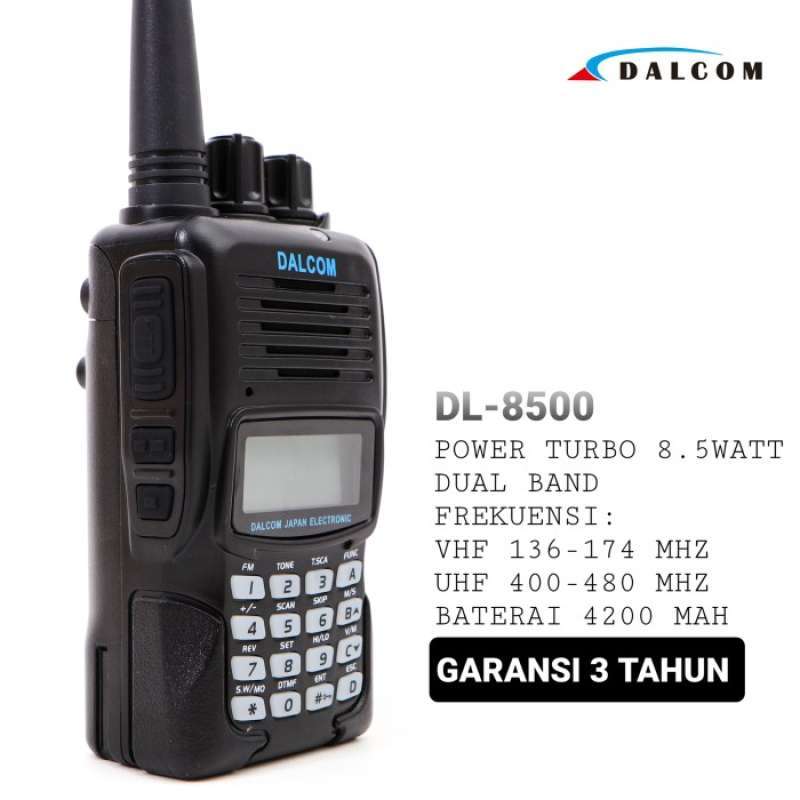 Promo Ht Dalcom Japan Dl-8500 Dual Bandwalkie Talkie Diskon 11% Di Seller Sn Market - Cengkareng ...