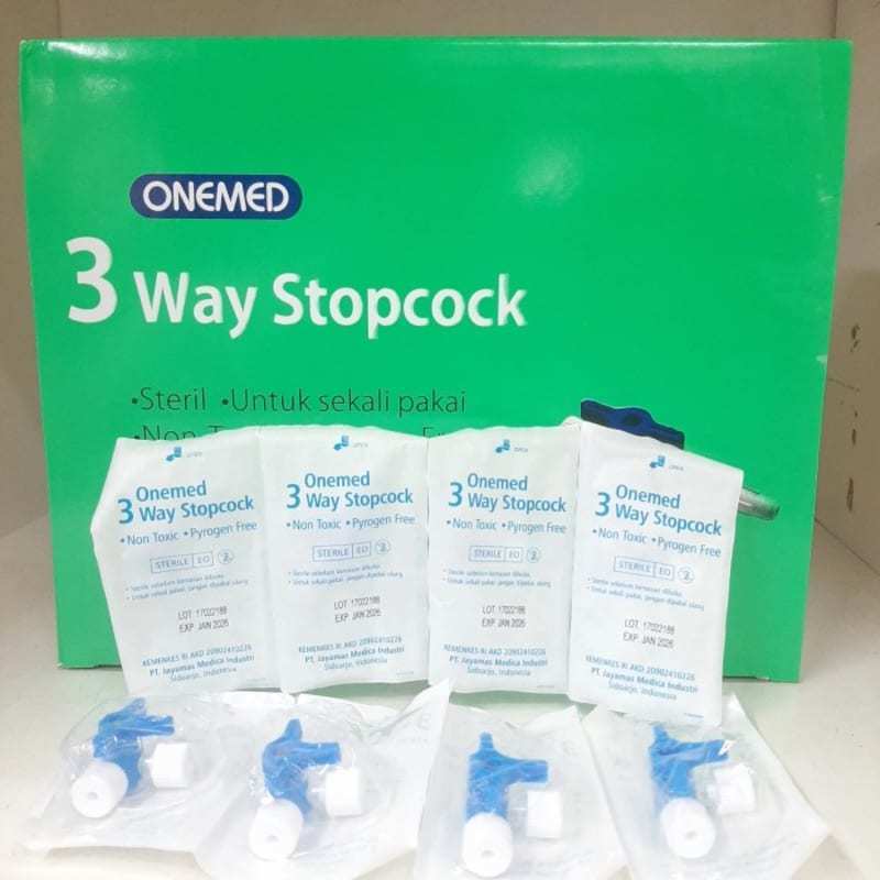 Jual 3 Way Stopcock One Med/isi 50 Pcs Di Seller Link Pharmacy - Rawa ...
