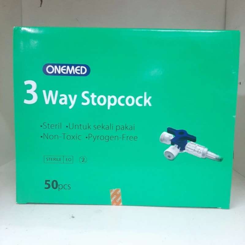 Jual 3 Way Stopcock One Med/isi 50 Pcs Di Seller Link Pharmacy - Rawa ...