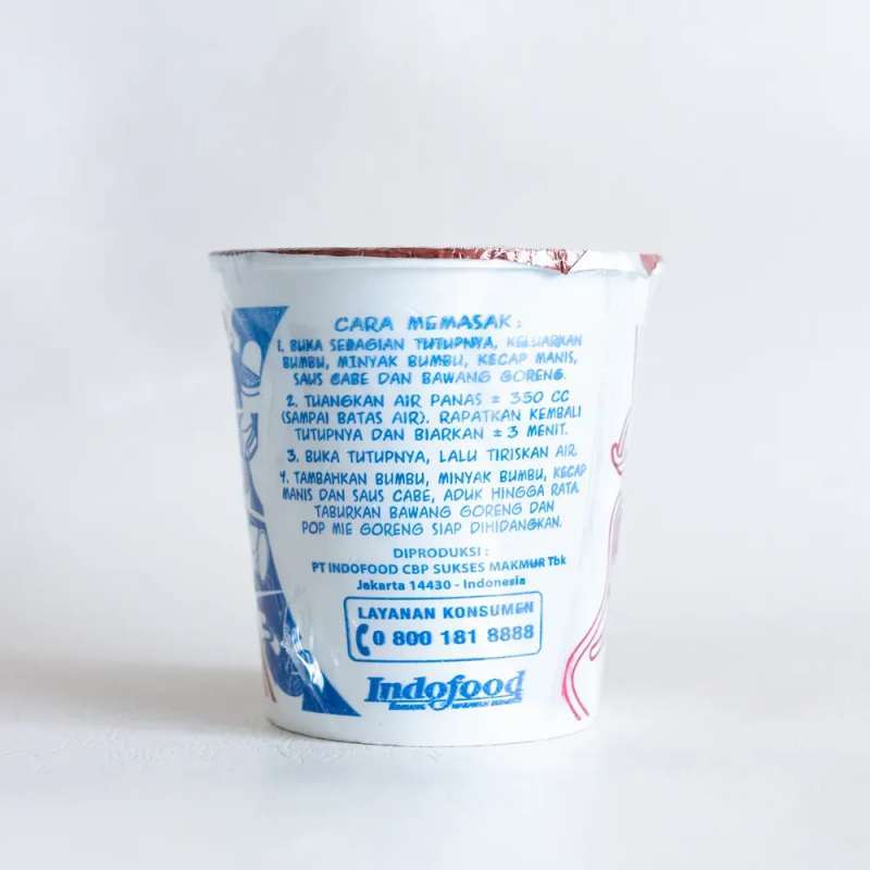 Jual Mie Instan Cup Pop Mie Goreng Jumbo Special 80 Gram Di Seller ...