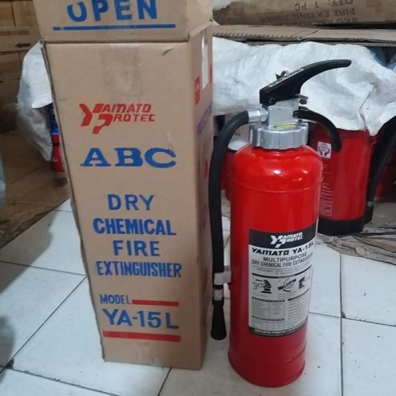 Promo Apar Yamato 4,5 Kg 15l Powder Tabung Pemadam Api Diskon 23% Di Seller Darmaroca ...