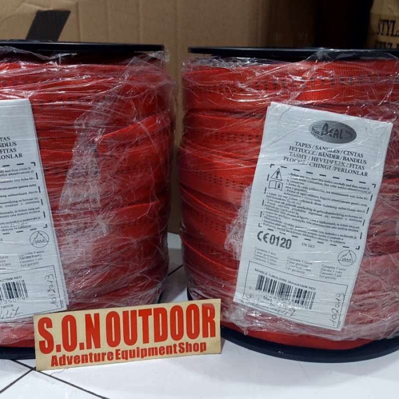 Promo Webbing Beal Tali Webing Climbing Industri Industry Roll Diskon ...