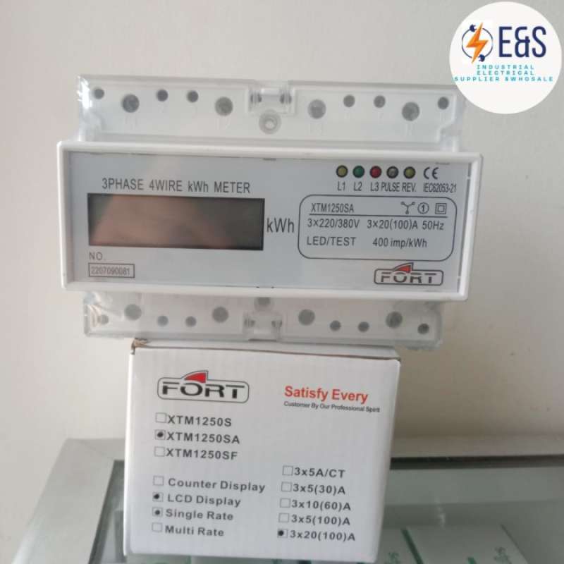 Promo H Meter 3 Phase Digital Fort Xtm1250sa Digital Direct Diskon 23% ...