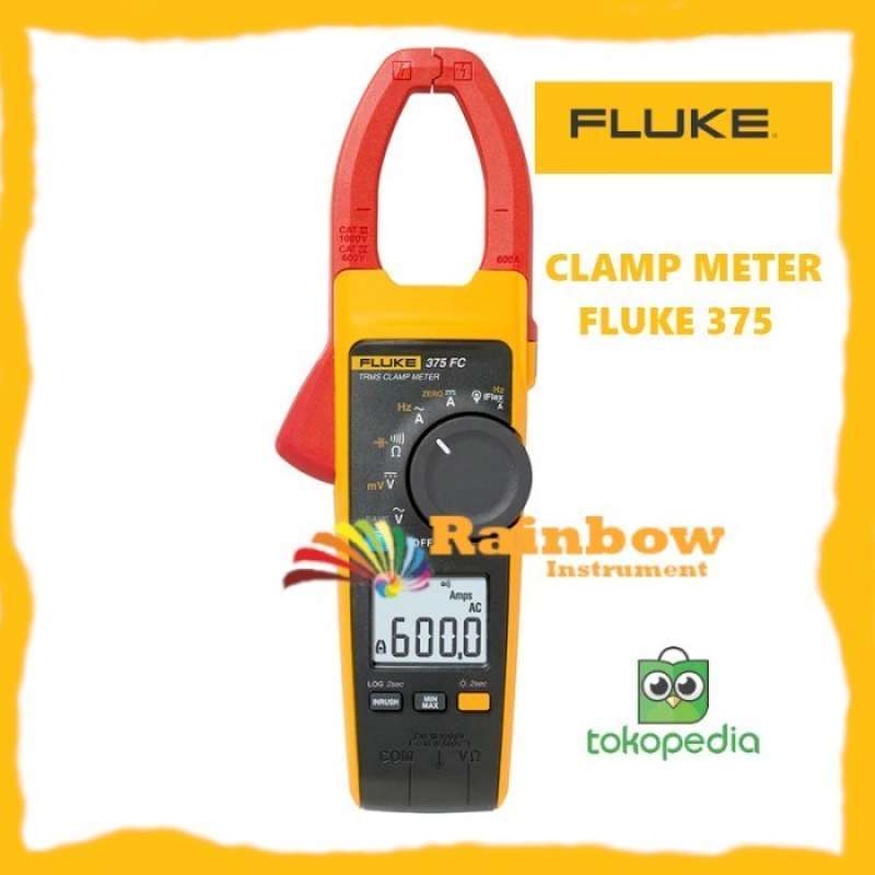 Promo Fluke 375 Tang Ampere Digital Clamp Meter True Rms Diskon 23% Di ...
