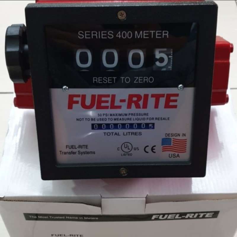 Promo Flow Meter Fuel Rite 4 Digit 1 1/2 Inch - Solar Meter Meteran ...