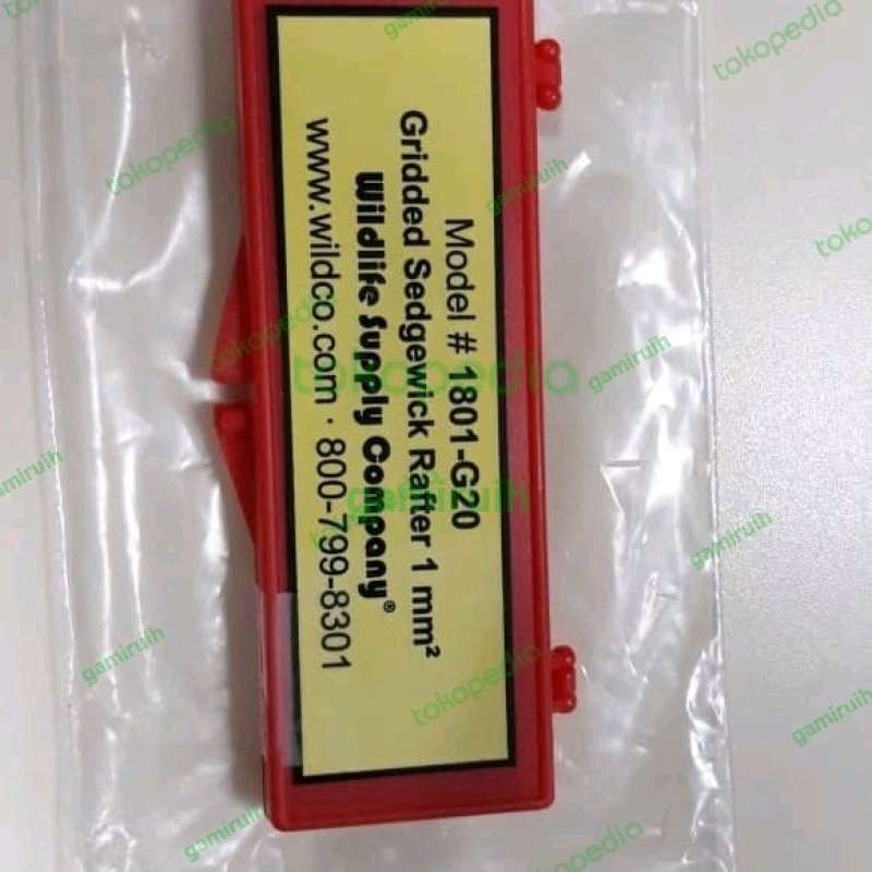 Promo Sedgewick Rafter Gridded Counting Cell Wildco 1801 G20 Diskon 23% ...