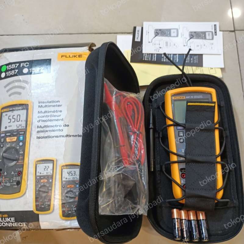 Promo Fluke 1587 Insulation Multimeter Diskon 23% Di Seller Darmaroca - Cengkareng Barat, Kota ...