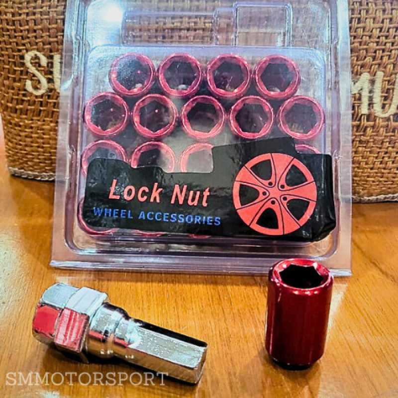 Promo Mur Roda Lug Nut Velg Ban Mobil Seneka Anti Maling 1,5 Wheel Lock ...