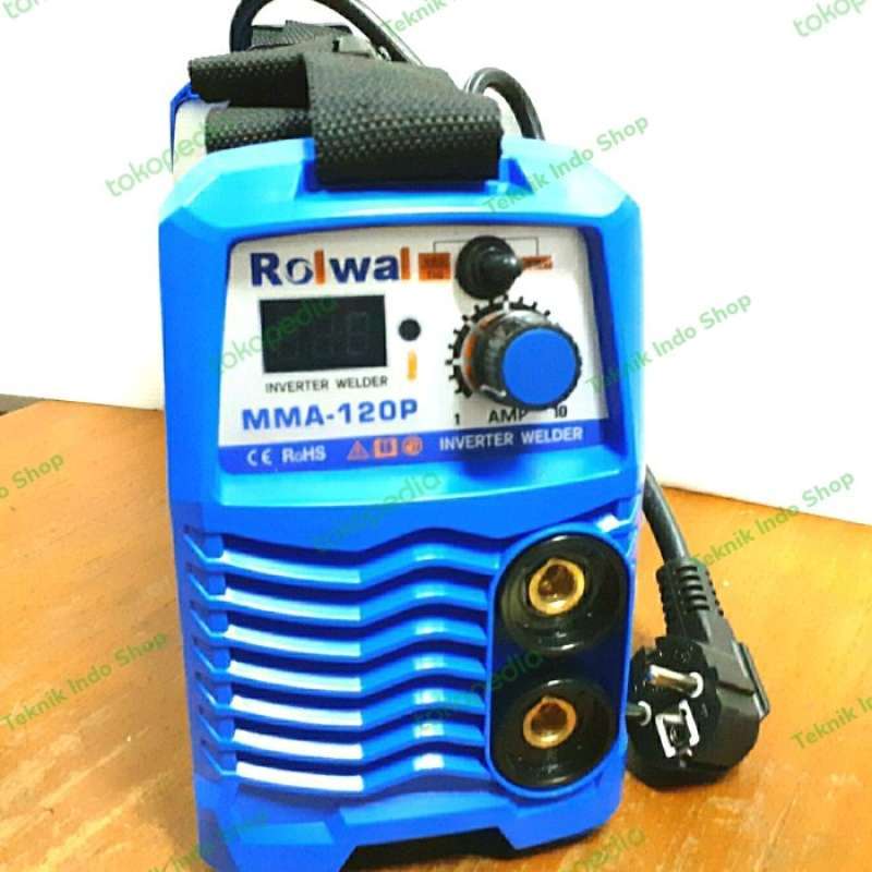 Promo Mesin Travo Las 120a Digital Welding Machine Mma 120a Rolwal Mma-120p Diskon 23% Di Seller ...