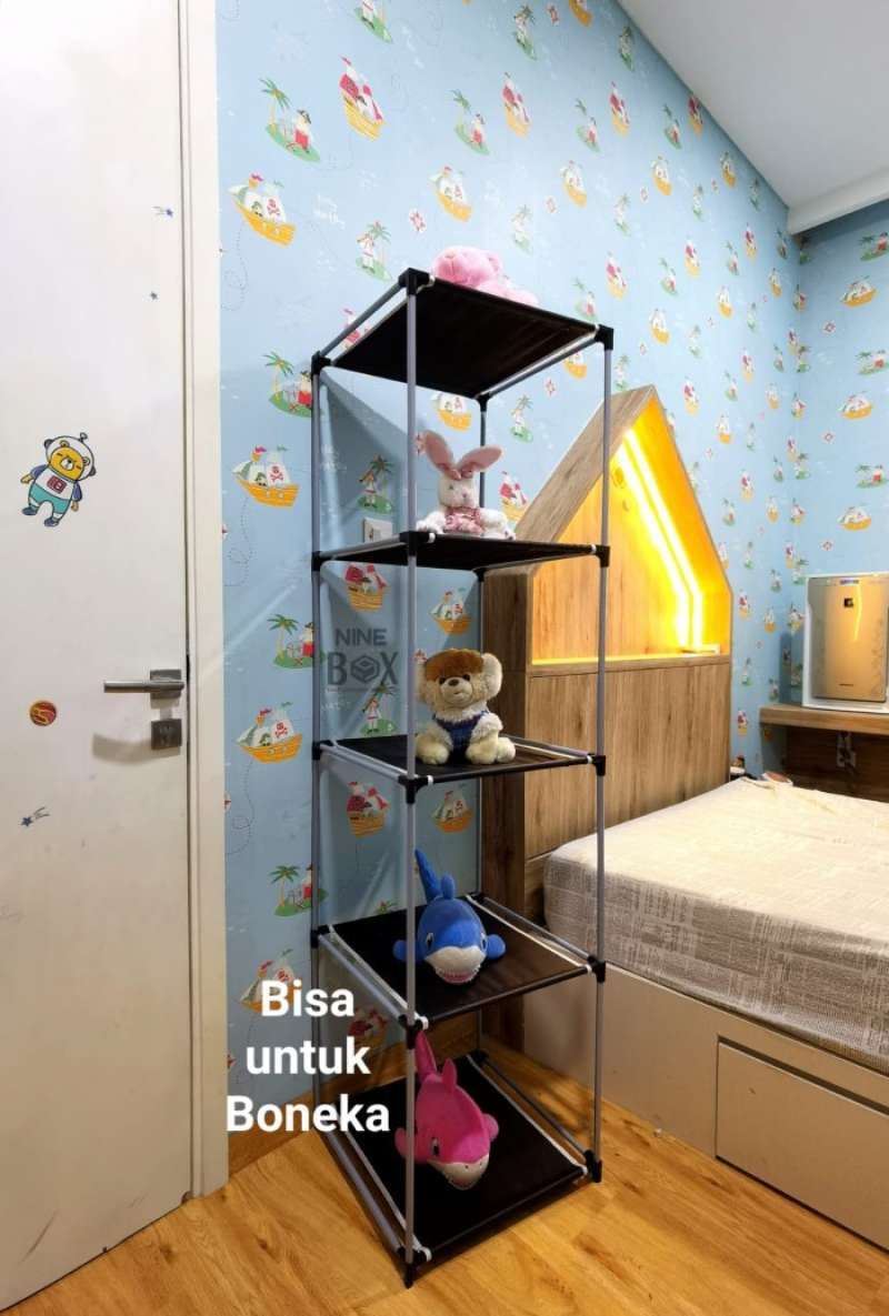 Promo Rak Lemari Multifungsi 4 Ruang / Rak Muktifungsi / Rangka Lm04 ...