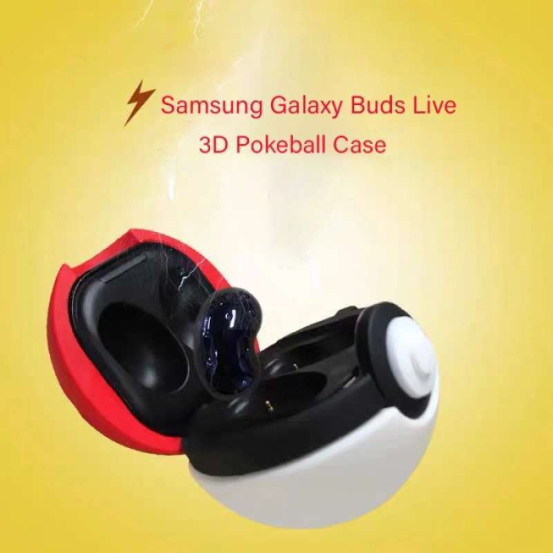 Promo Ready Soft Case Galaxy Buds 2/live/pro Pokemon Pokeball Casing ...