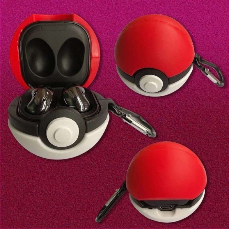 Promo Ready Soft Case Galaxy Buds 2/live/pro Pokemon Pokeball Casing ...