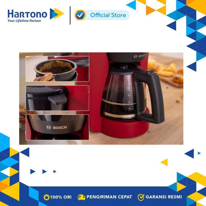 Jual Bosch Mesin Kopi Drip Coffee Maker Mymoment Red Tka2m114 Di Seller ...