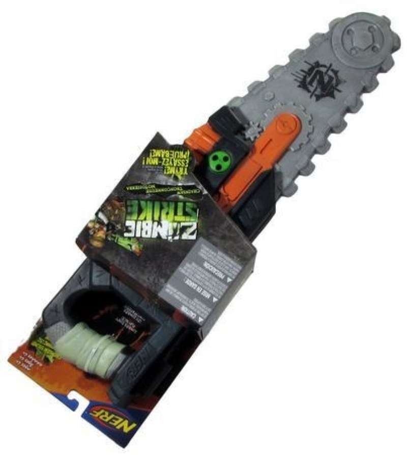 Promo Nerf Zombie Strike Foam Chainsaw/chain Saw Melee Attachment ...