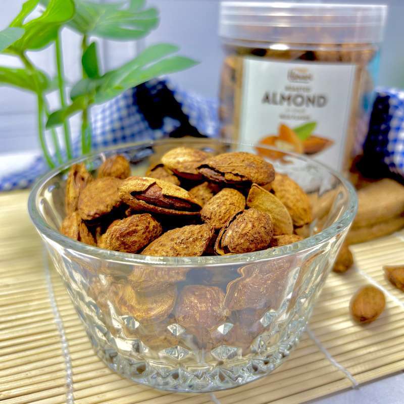 Jual Himari Kacang Almond Kulit Cangkak Manis Gurih 250gr Di Seller ...