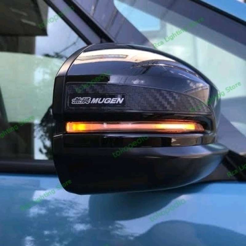 Promo Mugen Side Mirror Protector Jdm / Sticker Pelindung Mugen Diskon ...