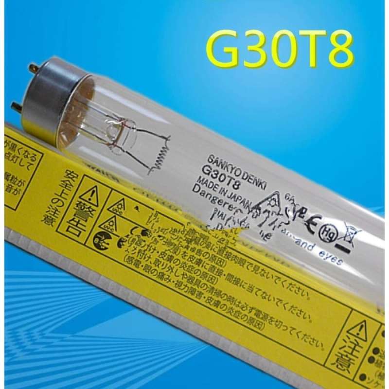 Promo Sankyo Denki G30t8 Lampu Uv (ultraviolet) Germicidal Lamp Diskon ...