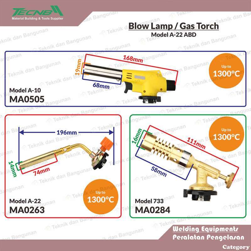 Jual Portable Lpg Gas Torch Bbq Blow Lamp Manual Kepala Gas Las Kaleng ...