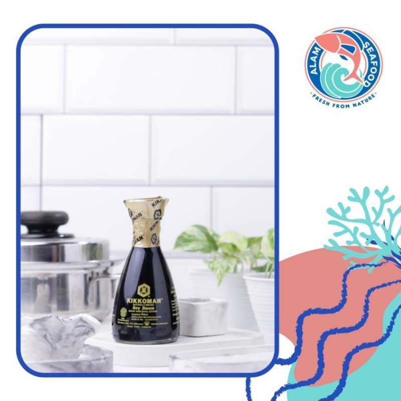 Jual Kikkoman Soy Sauce Halal Botol 150 Ml/kecap Asin Khas Jepang Di ...