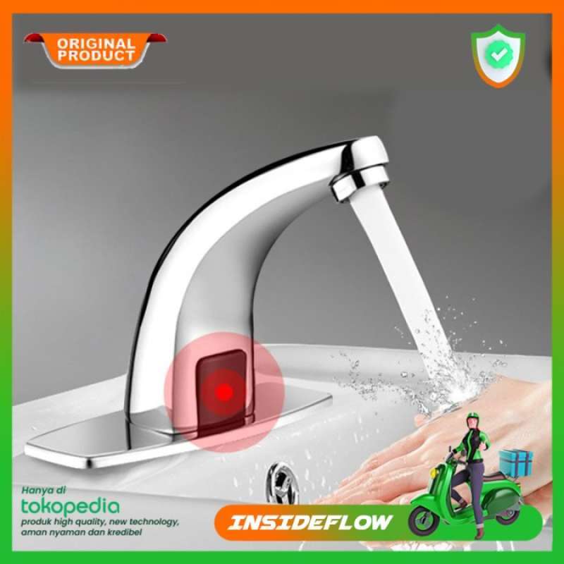 Jual Keran Air Wastafel Kran Smart Sensor Otomatis Touchless Sink ...