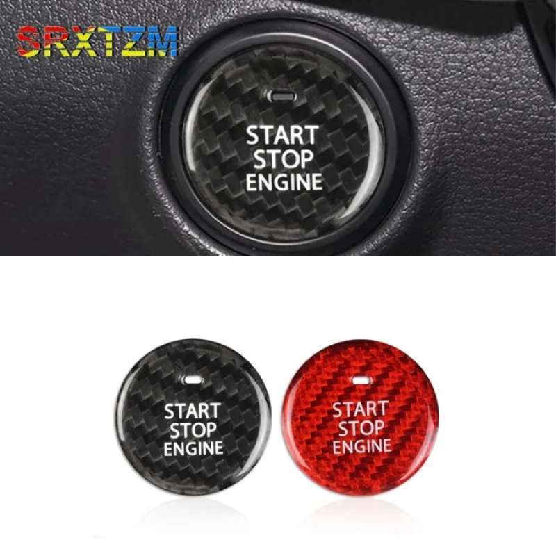 Promo Cover Carbon Asli Tombol Start Stop Engine Mazda Cx30 Cx60 ...