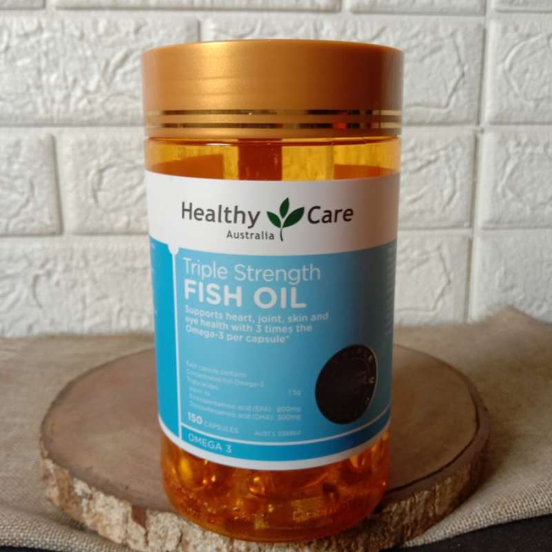 Promo Healthy Care Triple Strength Fish Oil 150 Capsules Diskon 33% Di Seller Medika Lestari ...