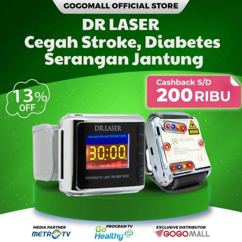 Promo Alat Terapi Laser / Dr Laser Perfect 10 Plus / 10 Titik Laser 3 Warna Diskon 33% Di Seller ...
