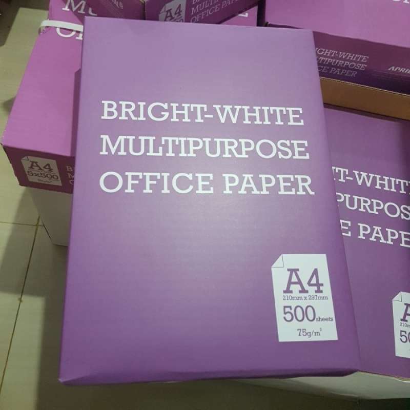 Promo Kertas Hvs A4 75 Gram Bmo Keluaran Baru Paperone-grab Gojek Only ...