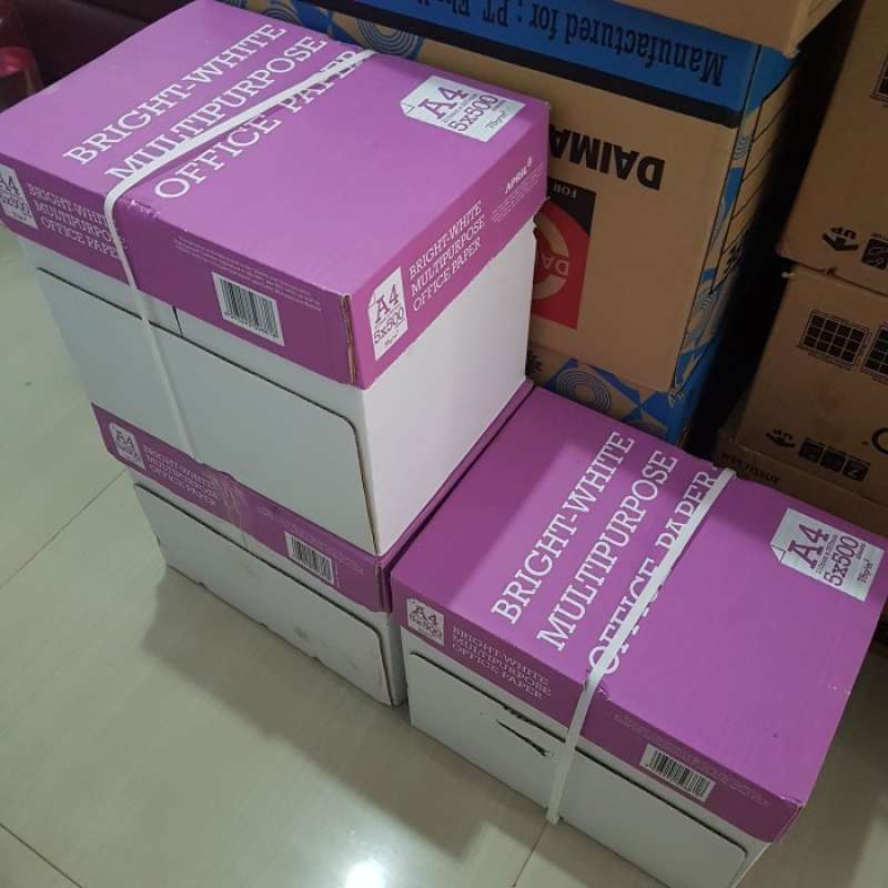 Promo Kertas Hvs A4 75 Gram Bmo Keluaran Baru Paperone-grab Gojek Only ...