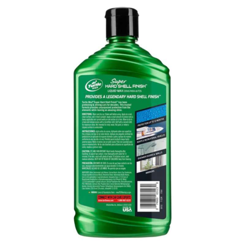 Promo Turtle Wax Super Hard Shell Finish Liquid, Wax Pengkilap Mobil ...