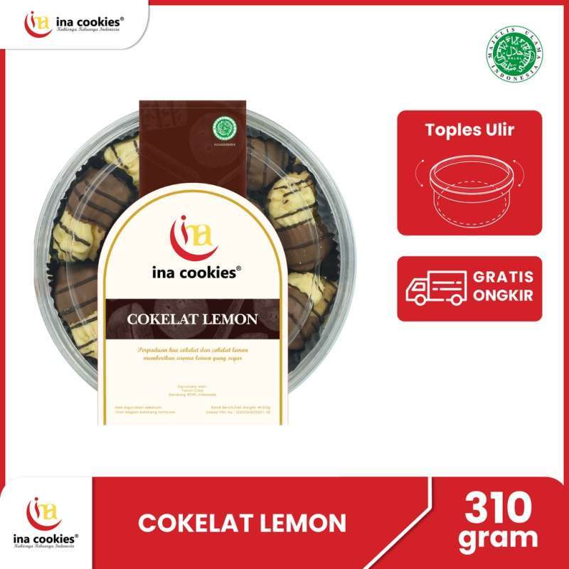 Jual Ina Cookies Toples Kue Kering Coklat Lemon Reguler Di Seller Ina ...